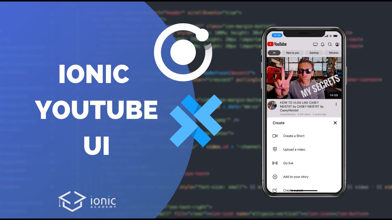Building The Youtube Ui With Ionic Youtube
