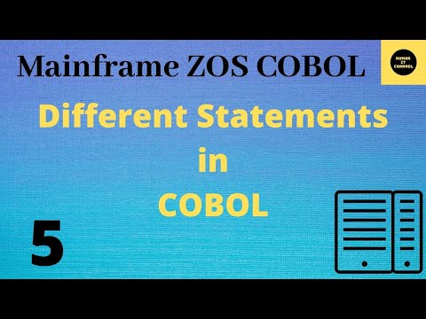 Cobol 4 5 Cobol Level Numbers Move String Unstring Mainframe