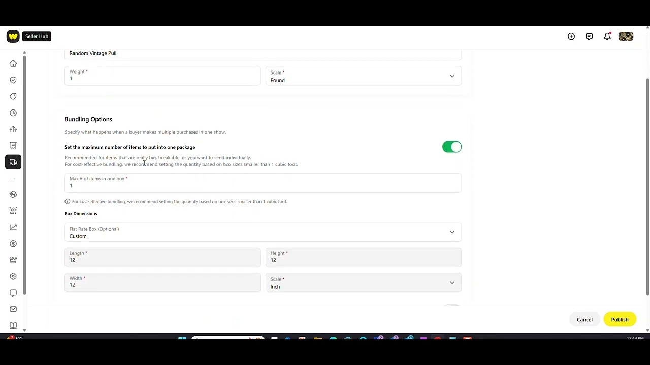 Whatnot Shipping Tutorial Part 3 Profiles Creation Youtube