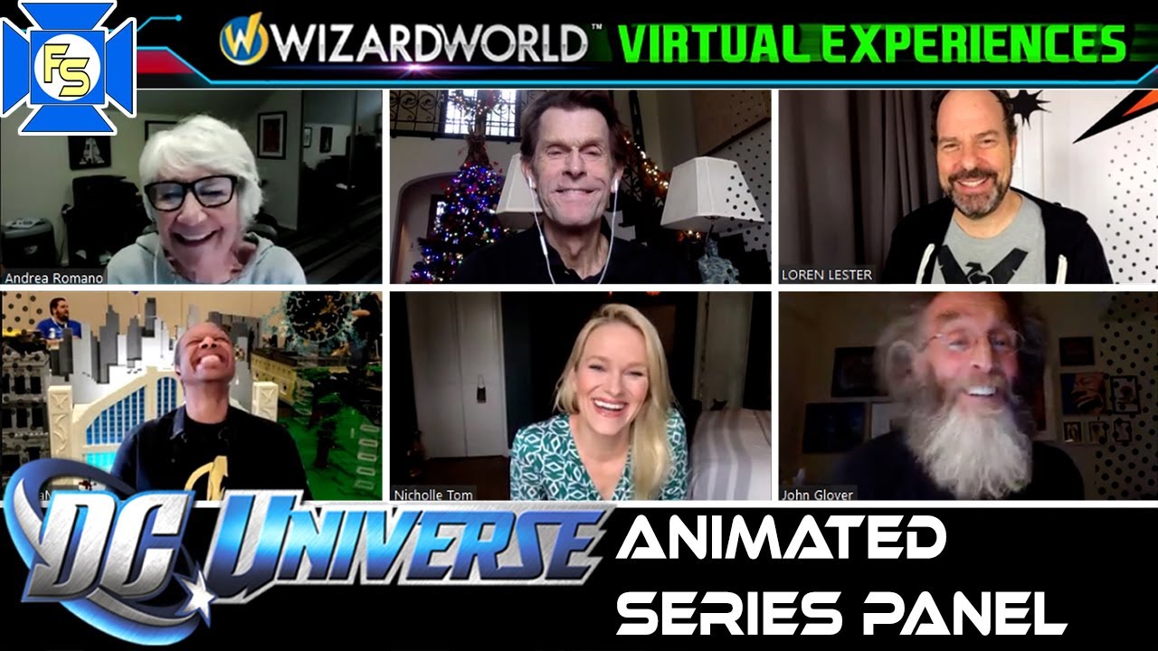 Dc Animated Series Panel Wizard World Virtual Experiences 2020 Youtube