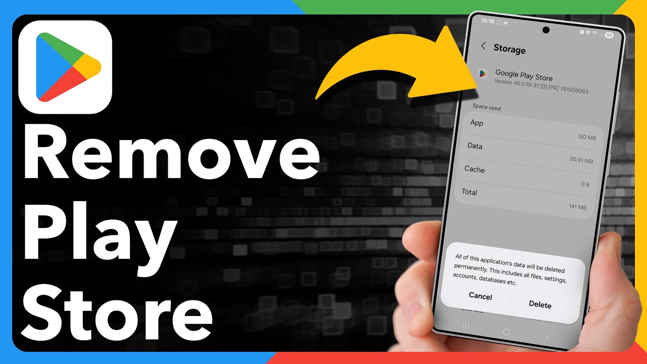 How To Uninstall Or Remove Google Play Store On Android Youtube