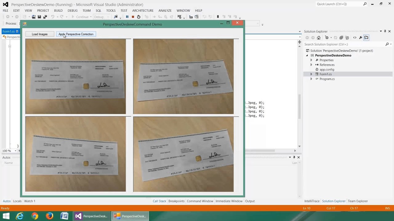 Leadtools Check Processing Youtube