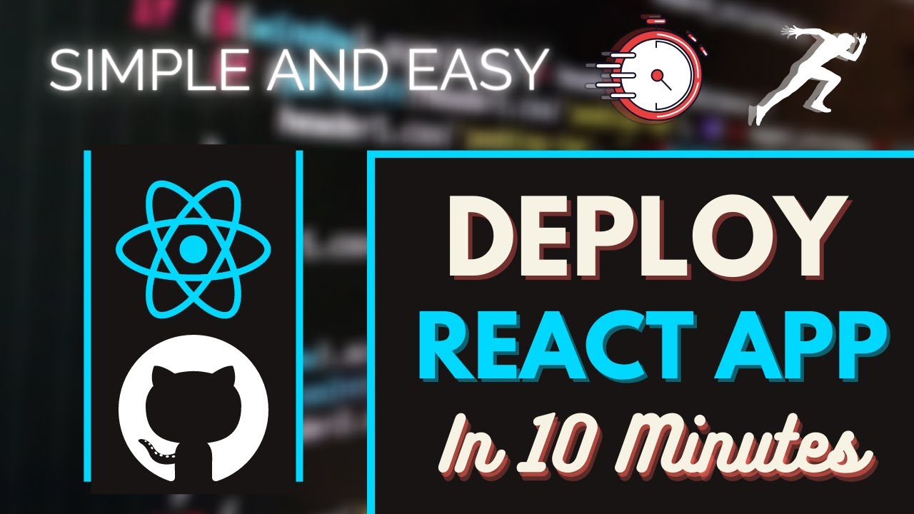 How To Deploy A React App To Github Pages Simple Youtube