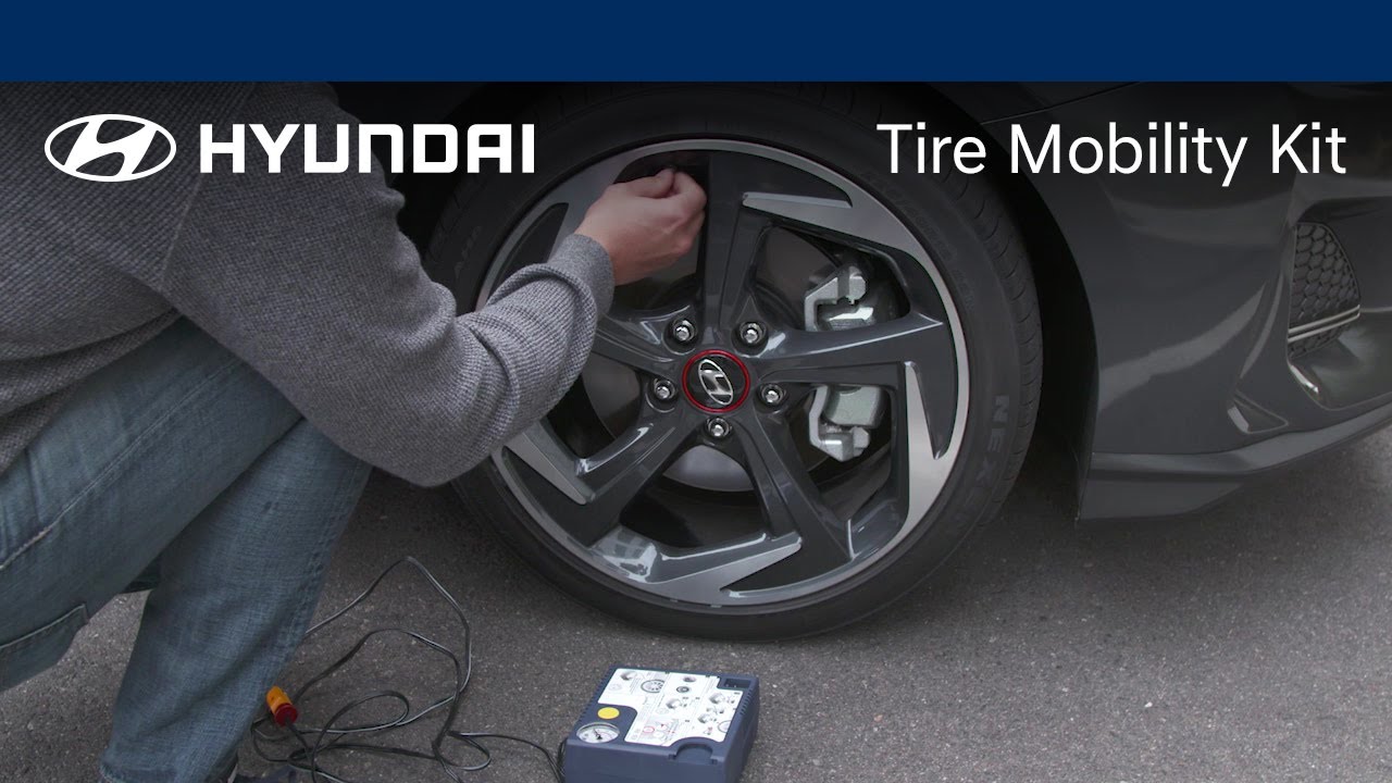 Tire Mobility Kit Hyundai Hyundai How Tos