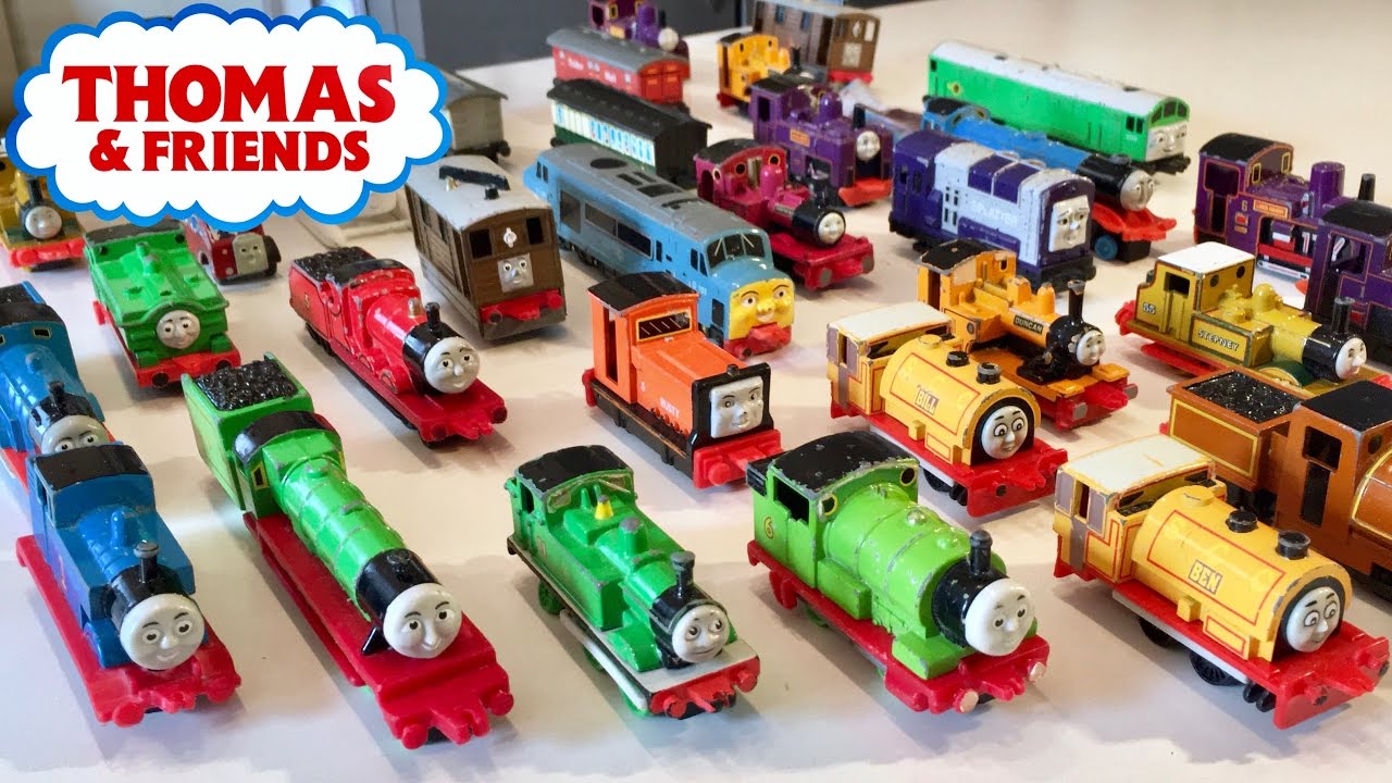 Thomas Friends Train Collection Ertl Diecast Models Youtube