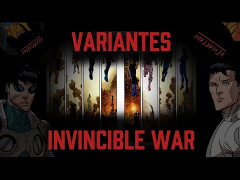 Todas Las Variantes De Invencible â Con Descartados Y Mas Youtube