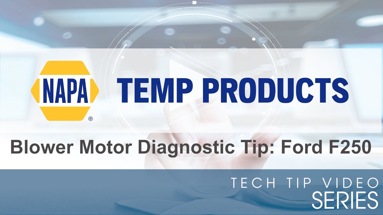 Blower Motor Diagnostic Tip Ford F250 Youtube