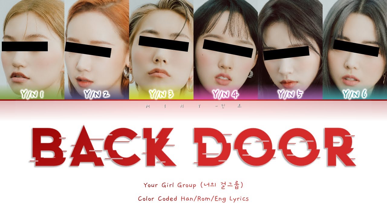 Stray Kids 스트레이 키즈 Back Door Your Girl Group 6 Members Color