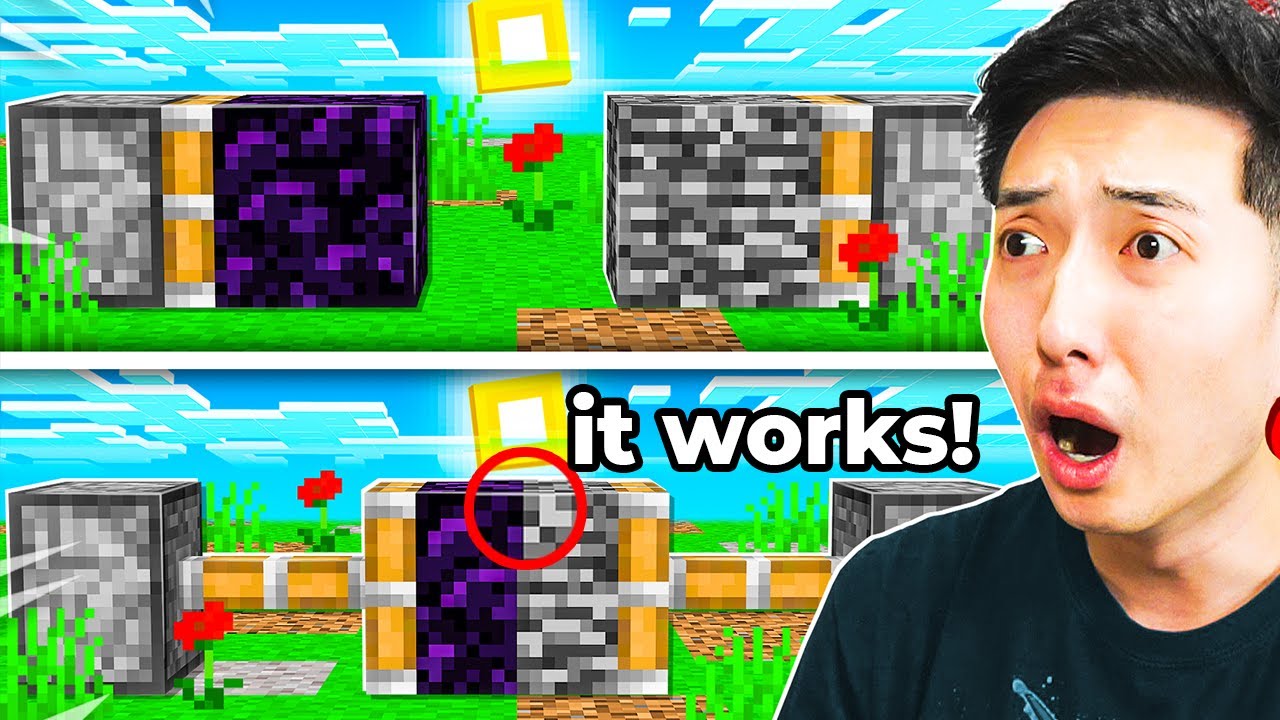 Testing Minecraft Hacks That Actually Work Youtube