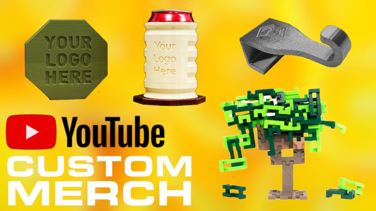 The Future Of Merch Is 3d Printed Youtube