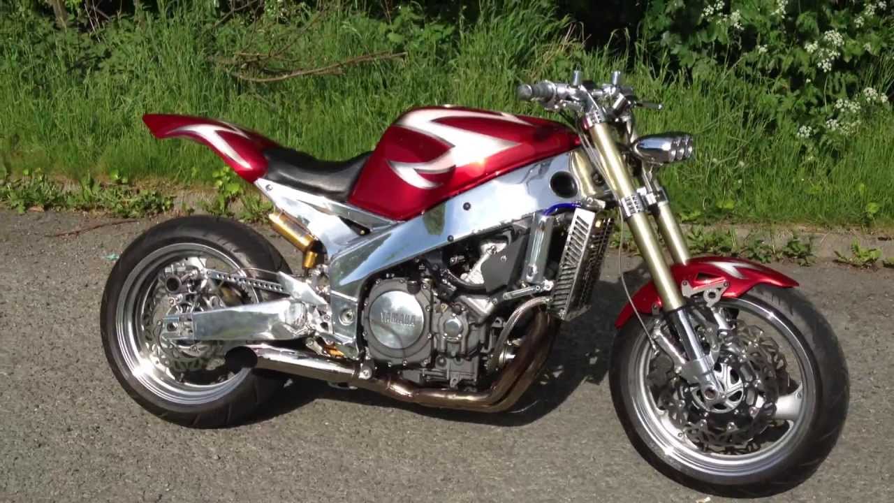 Yamaha Fzr 1000 Ru Exup Streetfighter Naked Custom Youtube