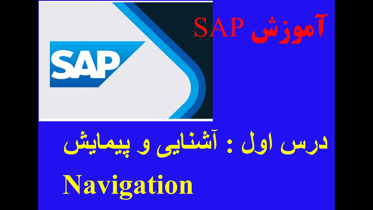 Sap Learning Lesson 1 Youtube
