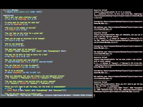 Clojure Koans Maps Youtube