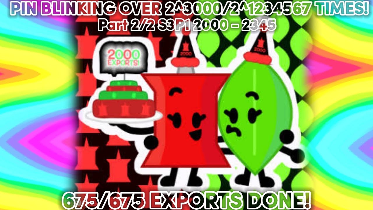 Pin Blinking Over 2 3000 2 1234567 Times Part 16 S3p1 675 675
