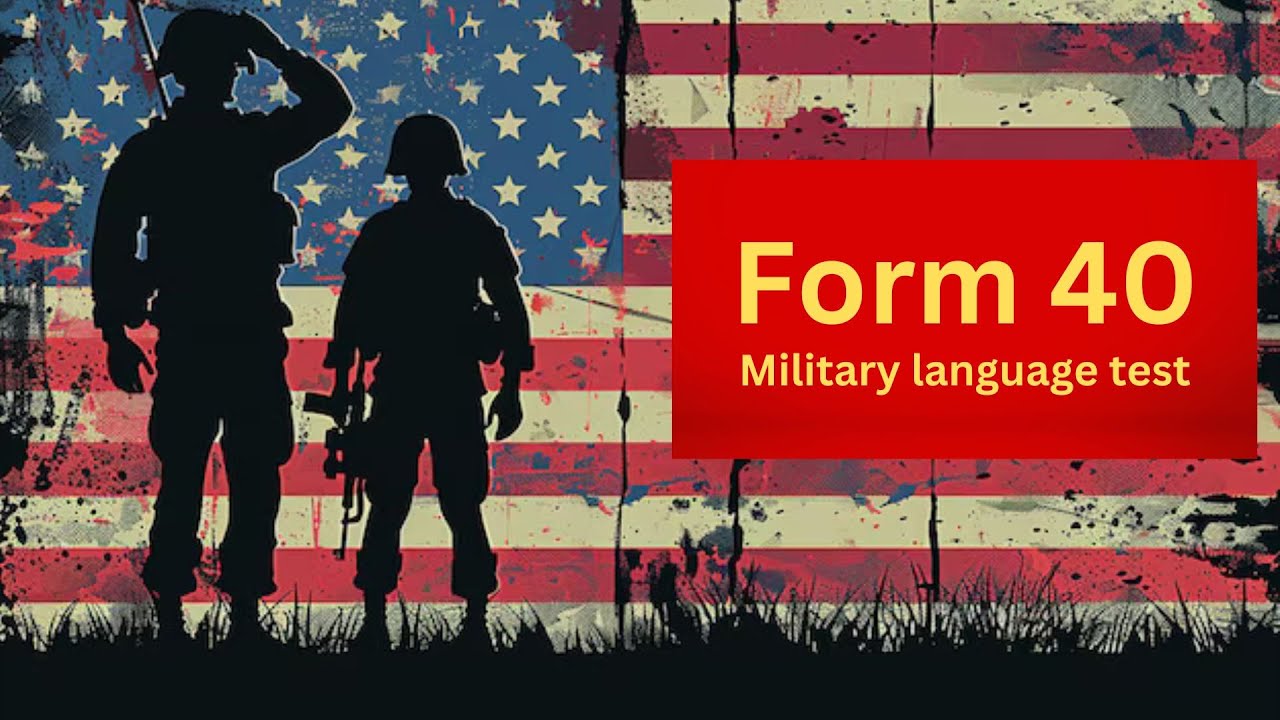 E C L T Test Sample 40 Military English Language Test Youtube