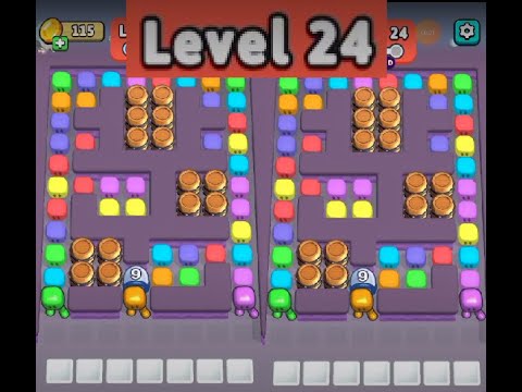 Block Jam 3d Level 24 Youtube