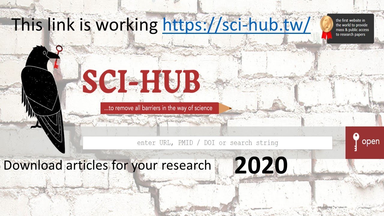 Sci Hub Working Working Link 2021 Updated Youtube