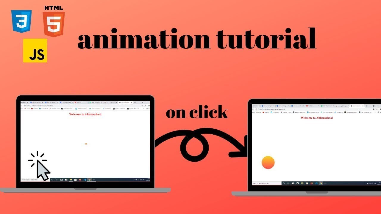 Mindblowing Javascript Animation Tutorial For Beginners Youtube