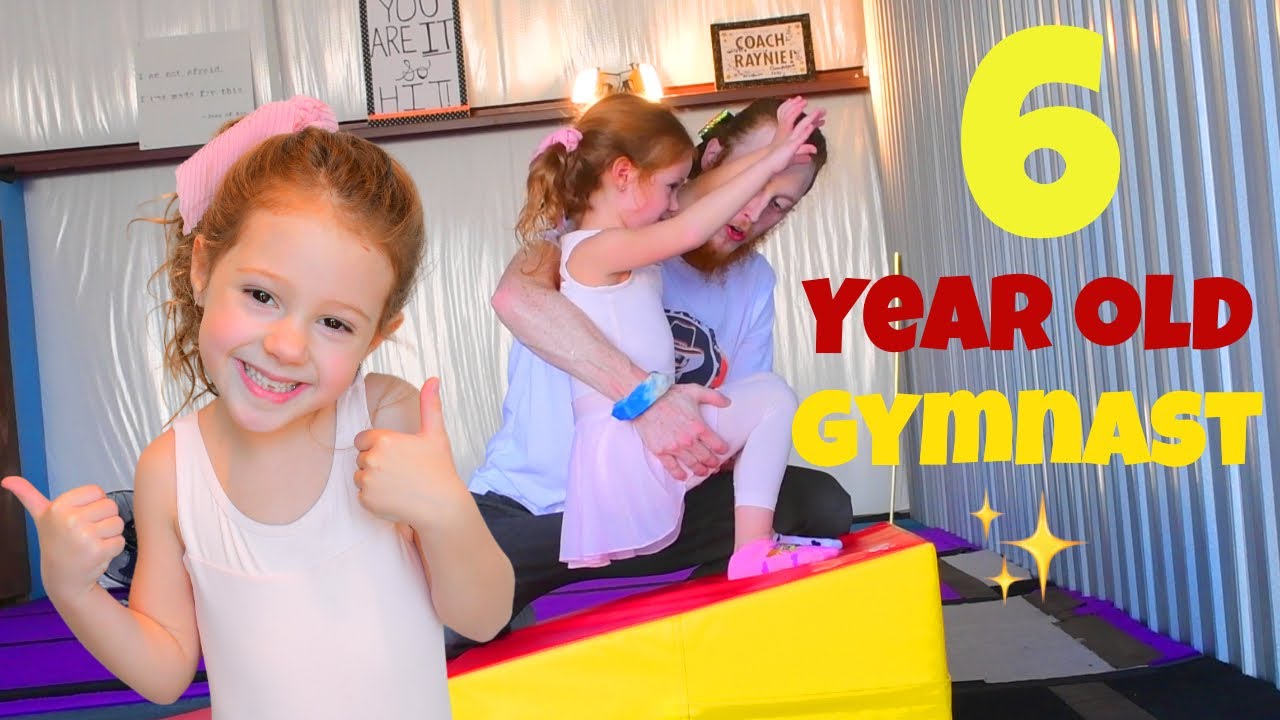 Eveys First Day Of Gymnastics Cutest 6 Year Old Gymnast Youtube