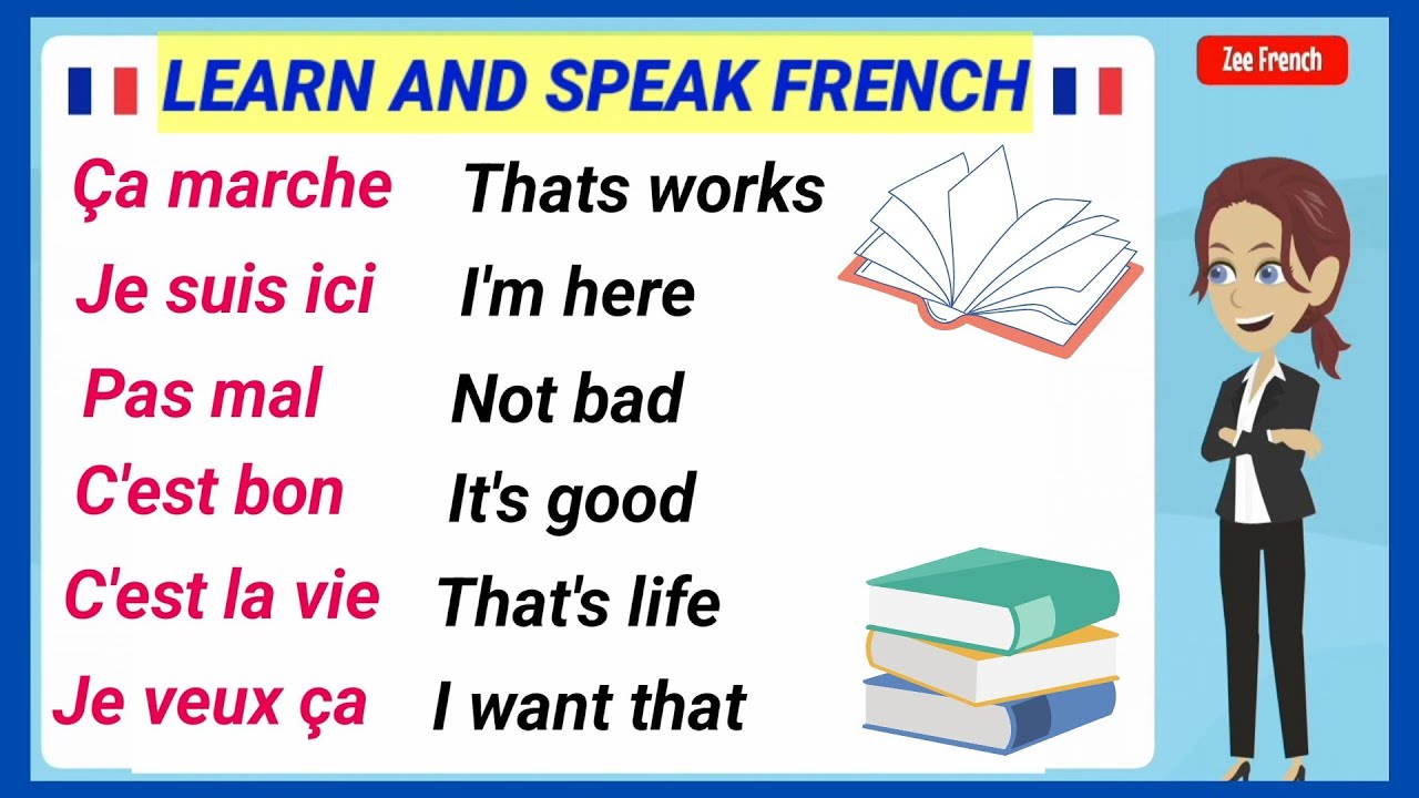 Simple French Phrases For Beginners вђ Learn In A Flash рџ ёрџ µ Youtube