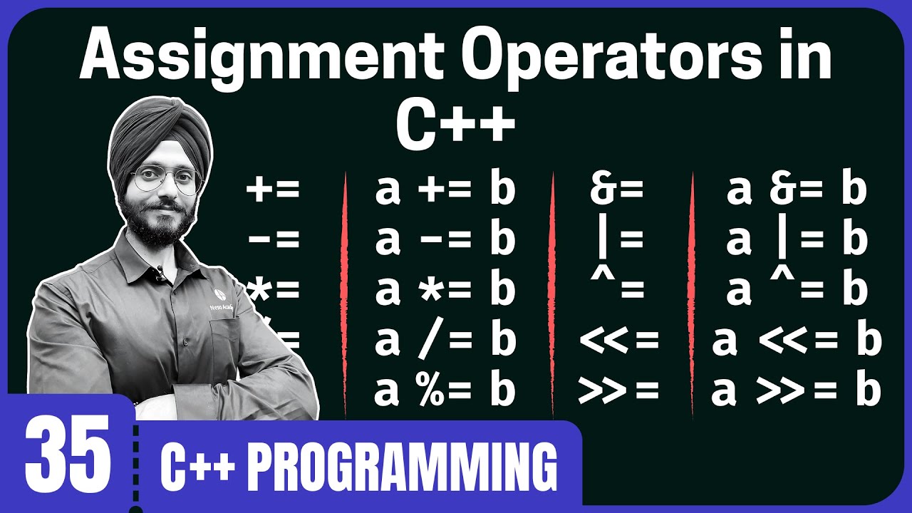 Assignment Operators In C Youtube