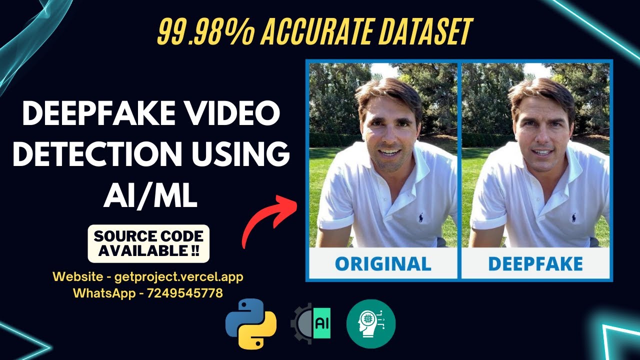 Deepfake Detection Using Deep Learning Complete Project With Source