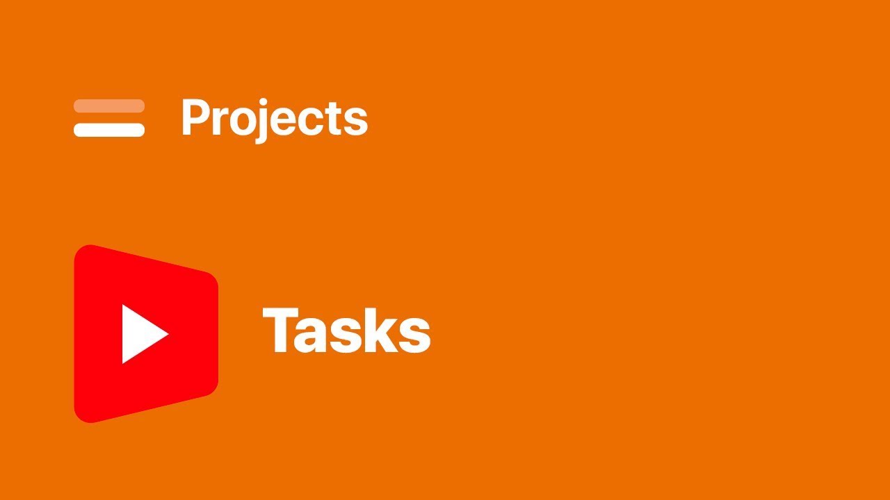 Tasks Overview Youtube
