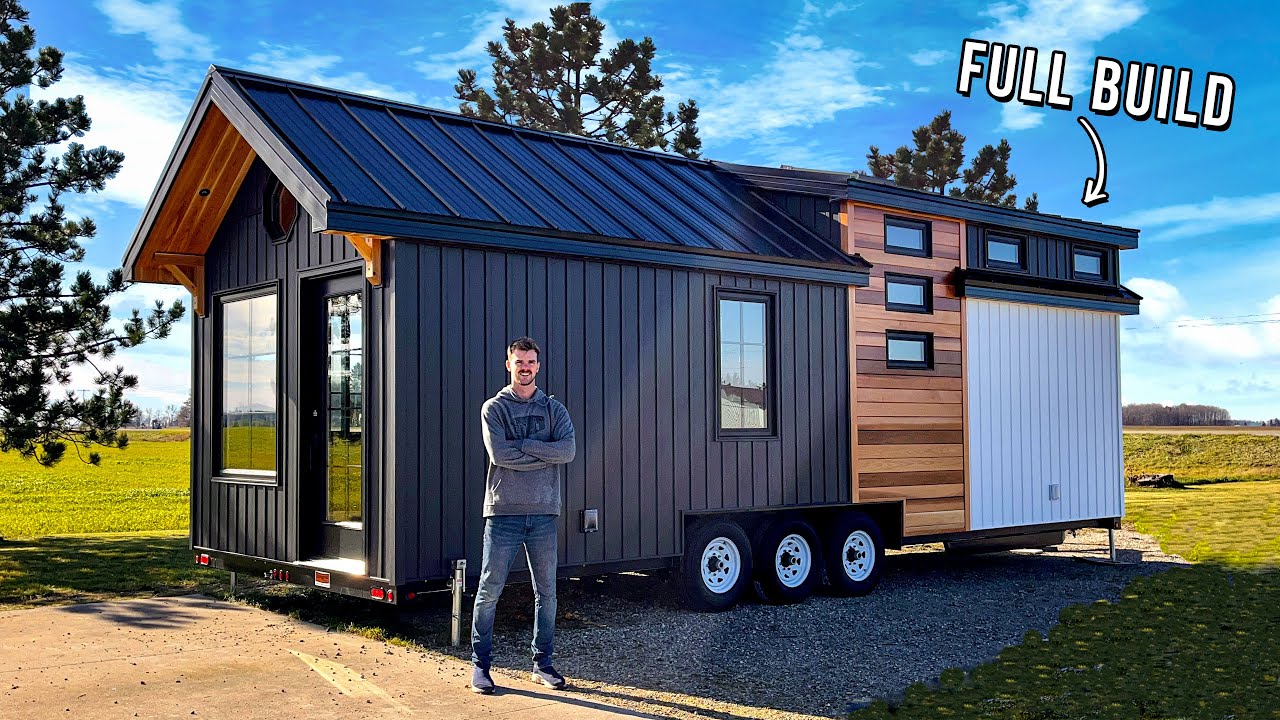 Building A Tiny House Diy Full Exterior Build Decorating Tricks