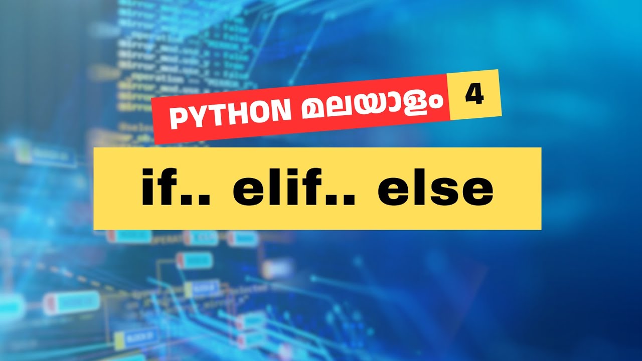 How To Use Conditional Expressions In Python Python Malayalam