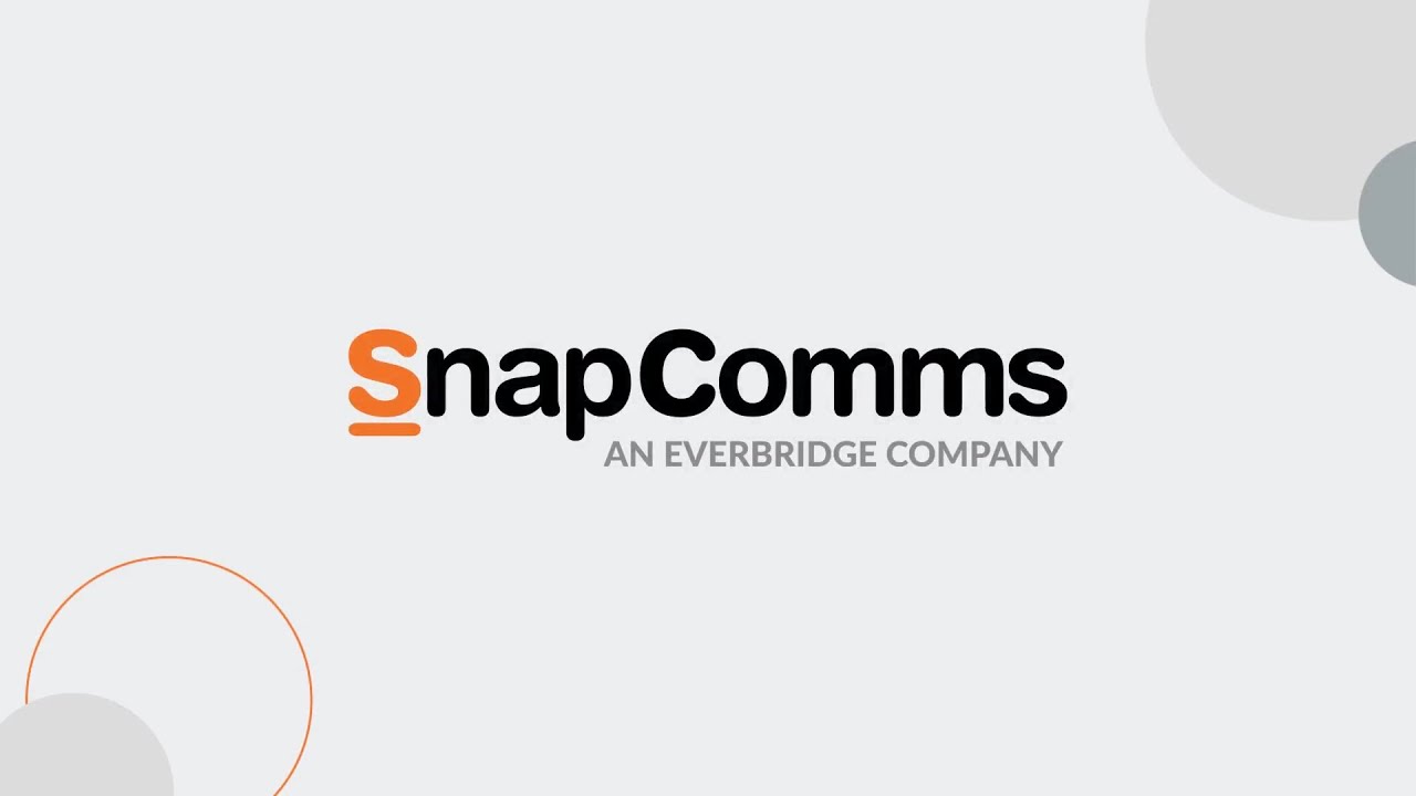 Snapcomms Getting Started Overview Youtube