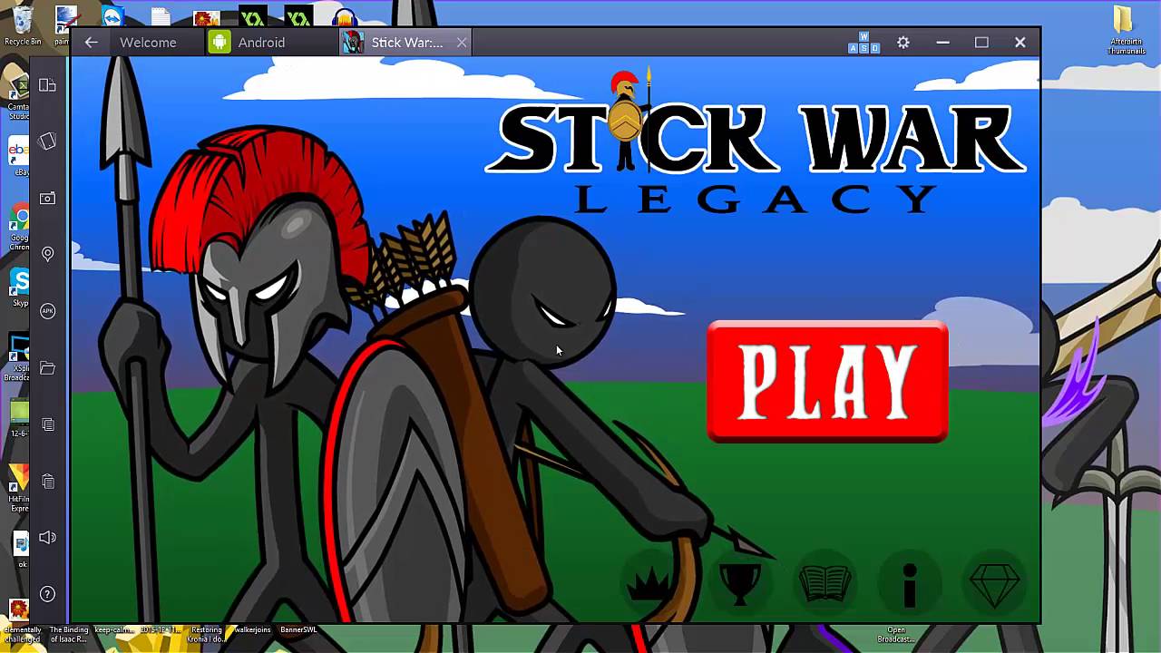 Play Stick War Legacy On Your Pc Youtube