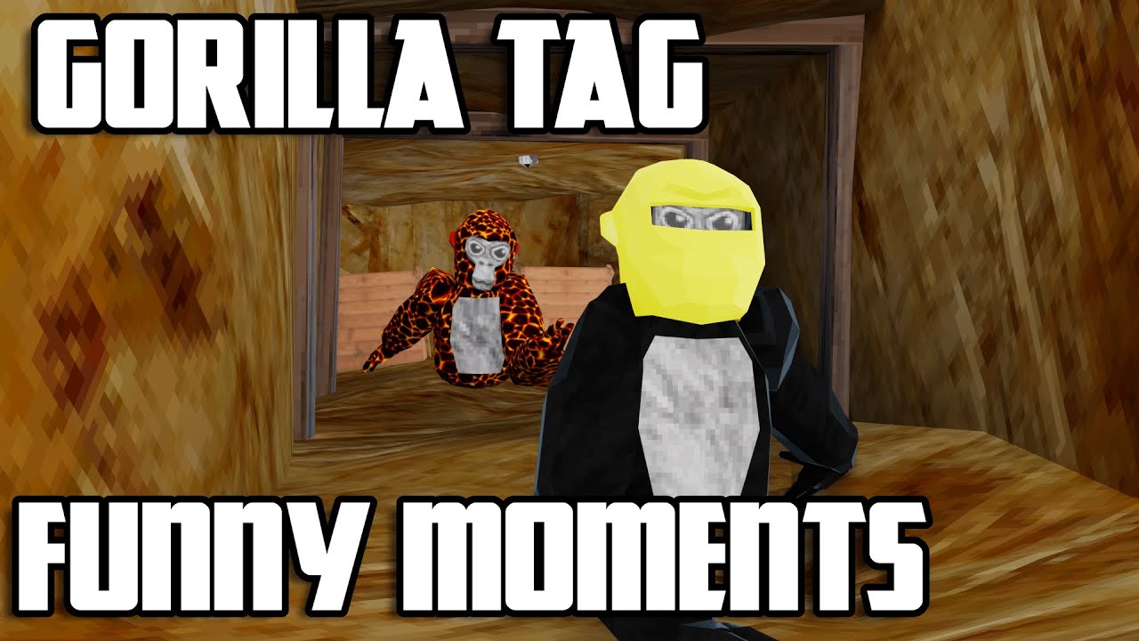 Gorilla Tag Funny Moments Crates Hide And Seek Edition Youtube