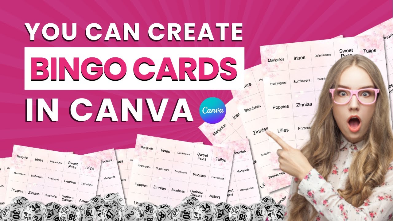 How To Create Custom Bingo Cards In Canva Perfect For Parties Events