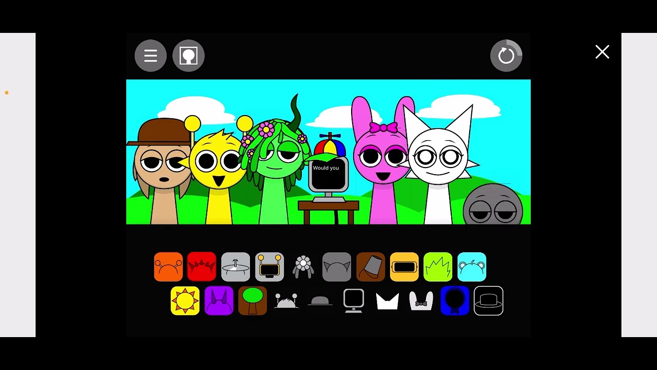 Playing Sprunki Youtube