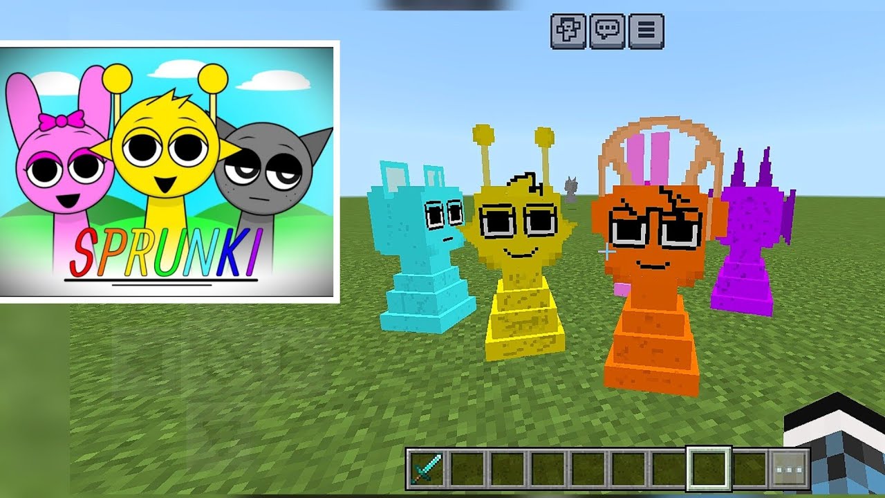 Sprunki But In Minecraft Youtube