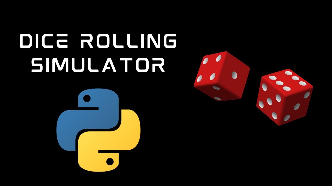 Dice Rolling Simulator Using Python Gui Youtube