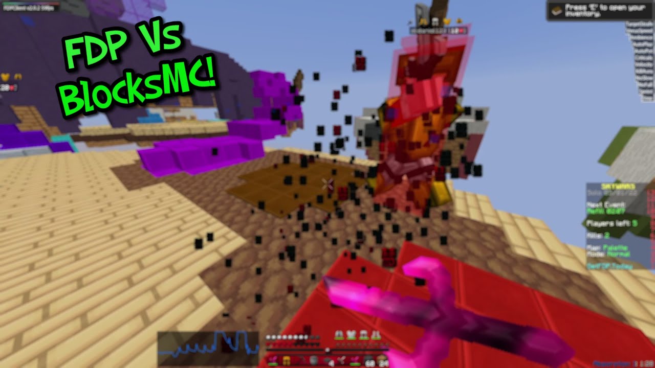 Fdp Client Vs Blocksmc Insane Speed Youtube