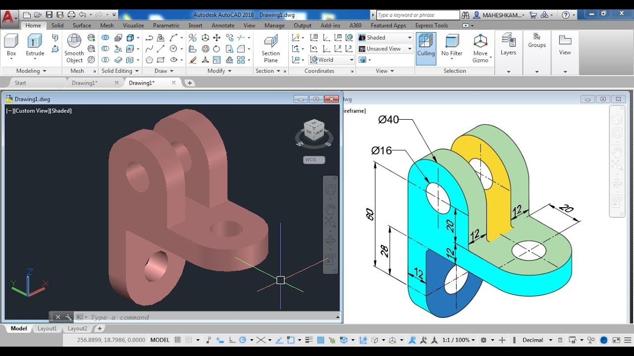 Autocad 3d Designing For Beginners Basic To Advance Tutorials