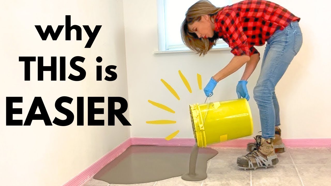 Using Self Leveling Floor Compound