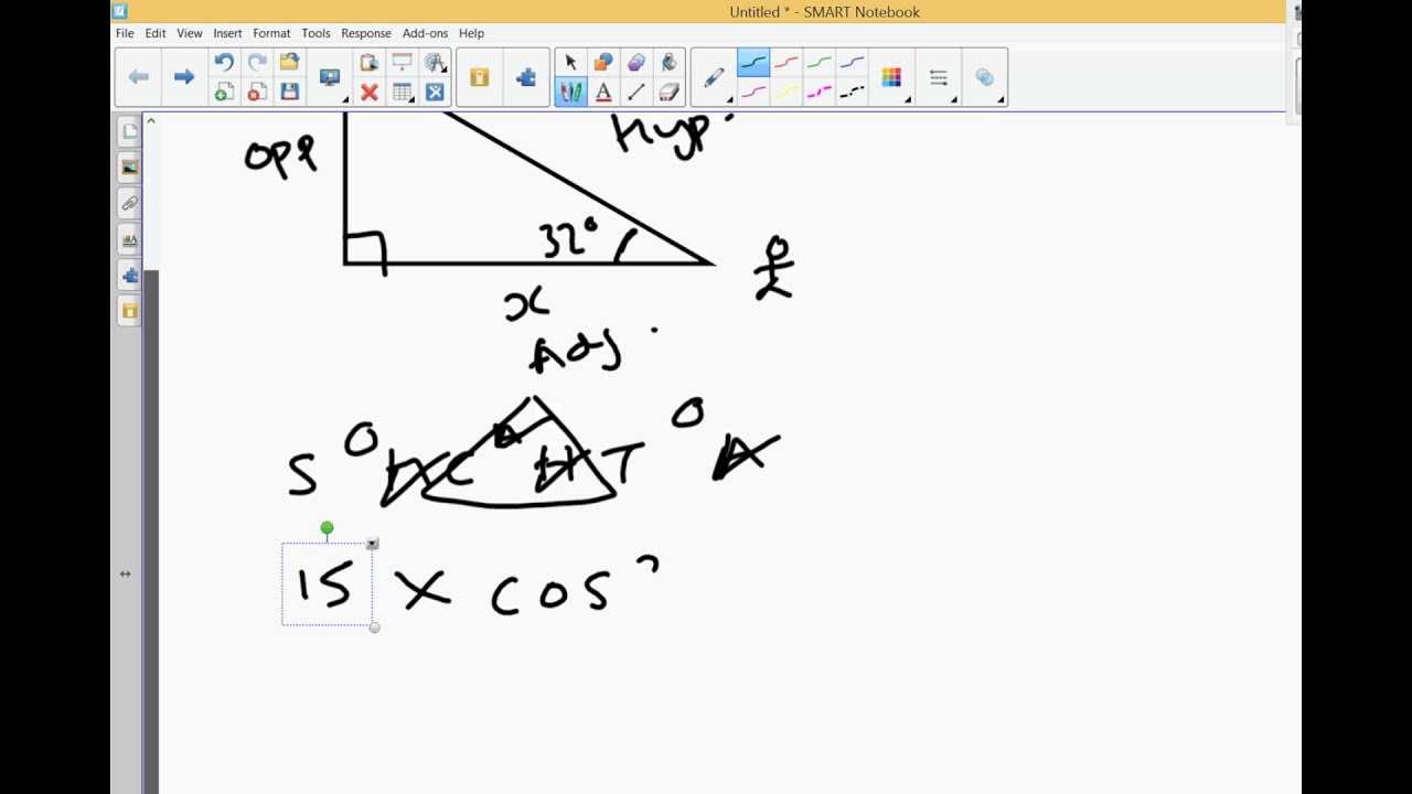 Trigonometry Missing Sides Youtube