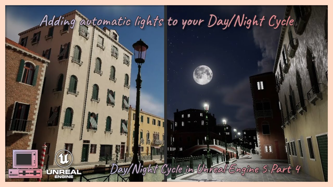 Adding Automatic Lights Day Night Cycle In Ue 5 Part 4 Youtube