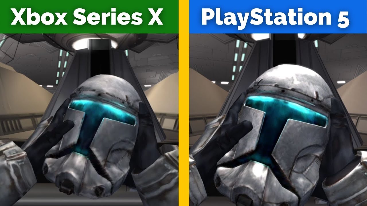 Star Wars Republic Commando Xbox Series X Vs Ps5 Graphics Comparison