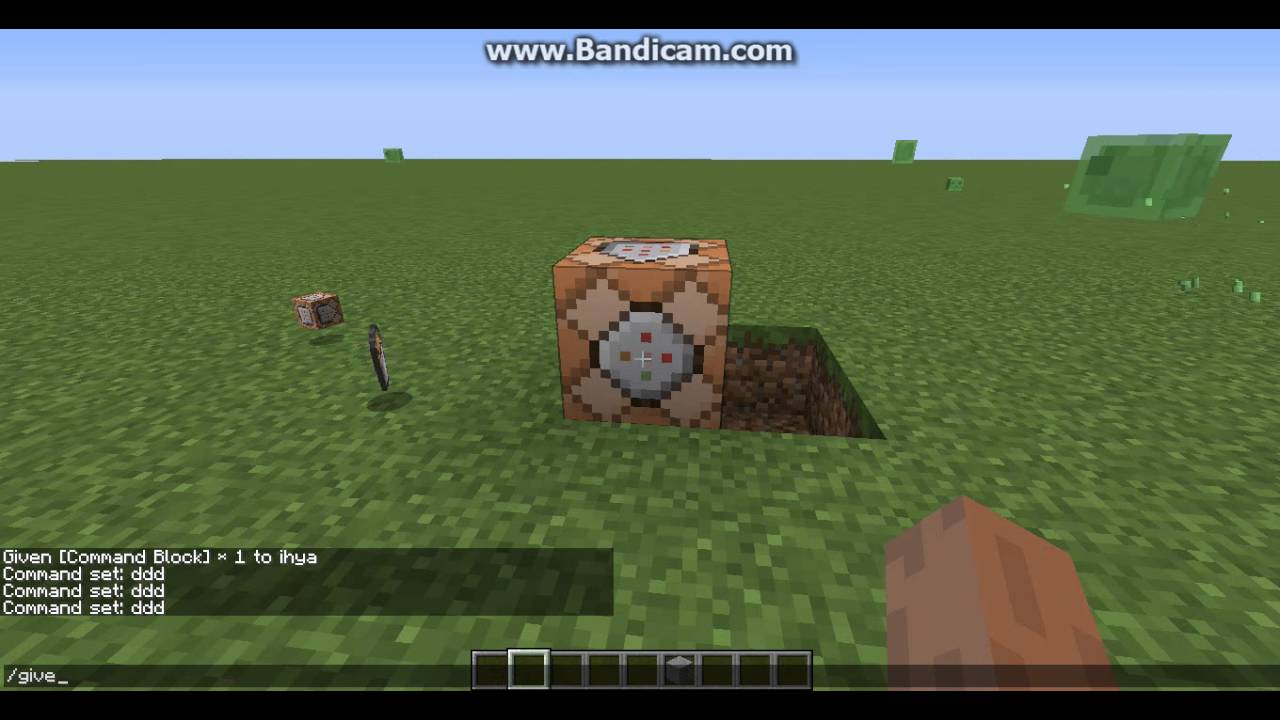 How To Spawn Command Block In Minecraft Youtube