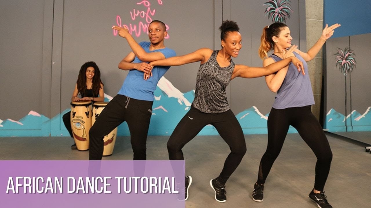 African Dance Choreography Colorful Costumes And Strong Drum Beats