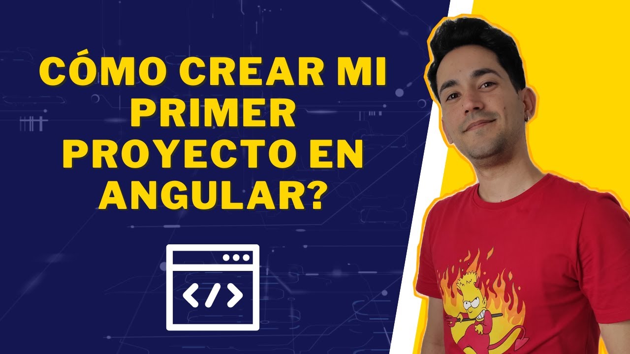 рџ пёџ Cг Mo Crear Mi Primer Proyecto En Angular Youtube
