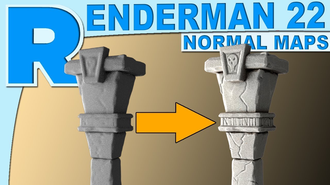 Renderman 22 Normal Maps Tutorial Youtube