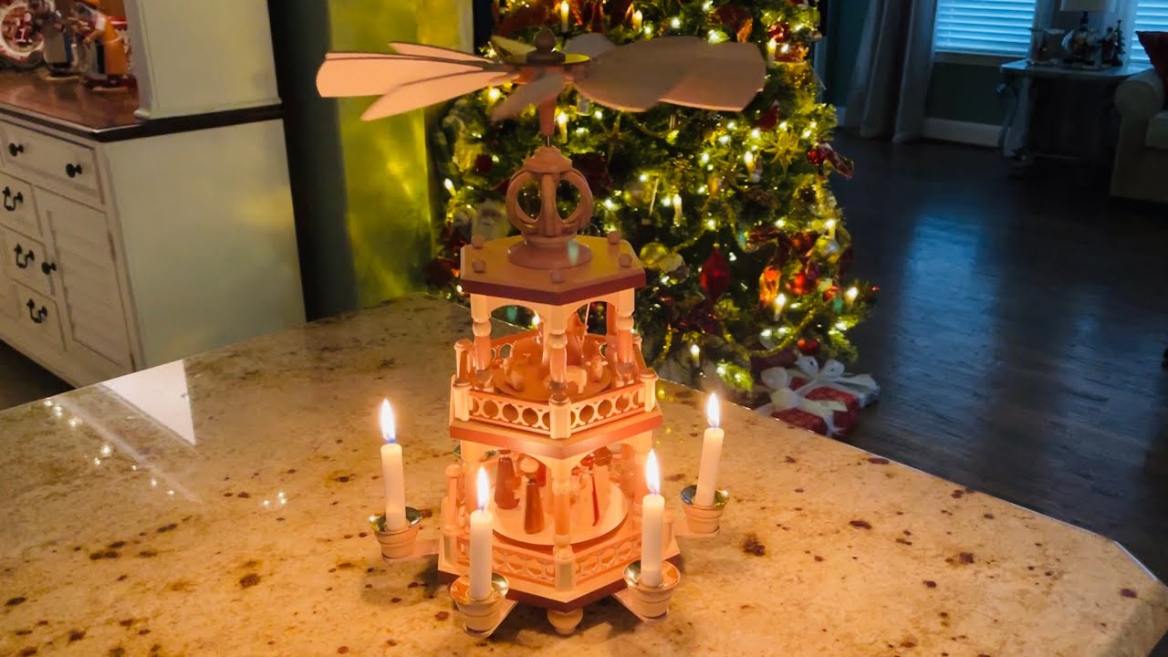 Unboxing A Müller German Pyramid A German American Christmas Youtube