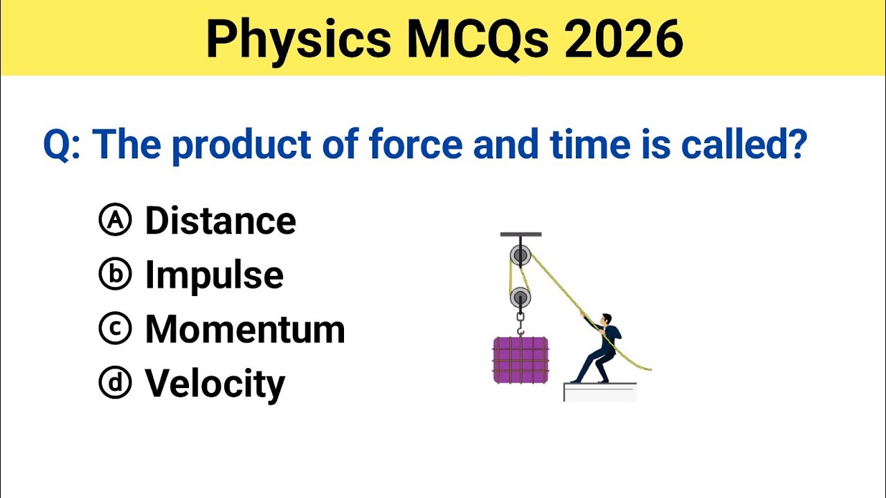 Physics Mcq 2026 Physics Mcq Physics Mcq For All Competitive Exam