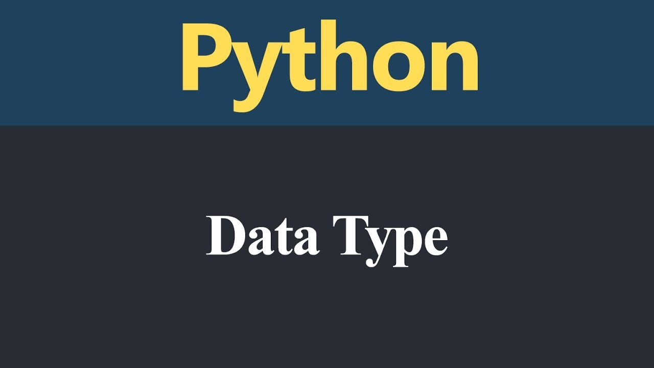 Data Type In Python Hindi Youtube