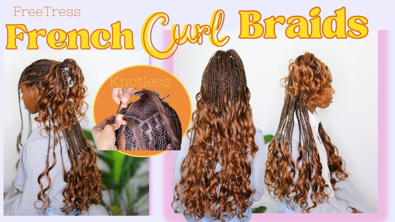 Knotless French Curl Braids Tutorial Detailed Beginners Guide To Feed
